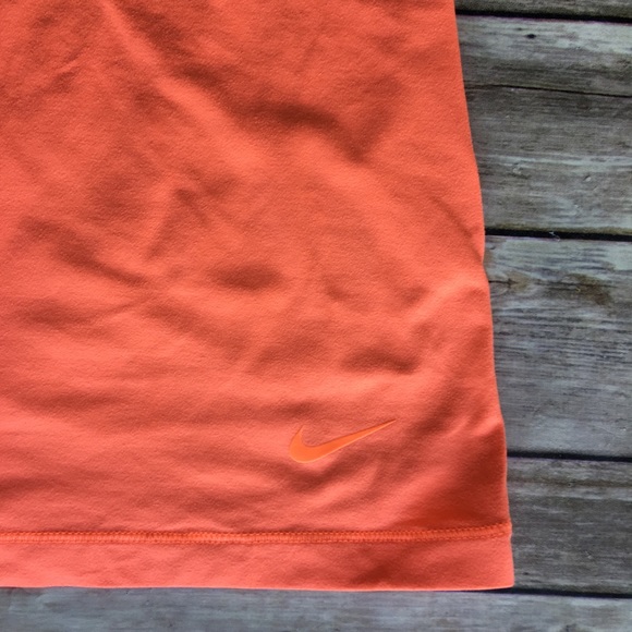 Nike | Tops | Neon Charged Orange Racerback Tank | Poshmark
